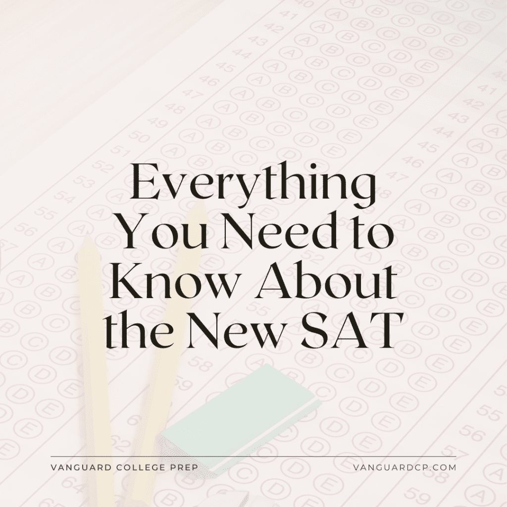 Everything You Need to Know About the New SAT